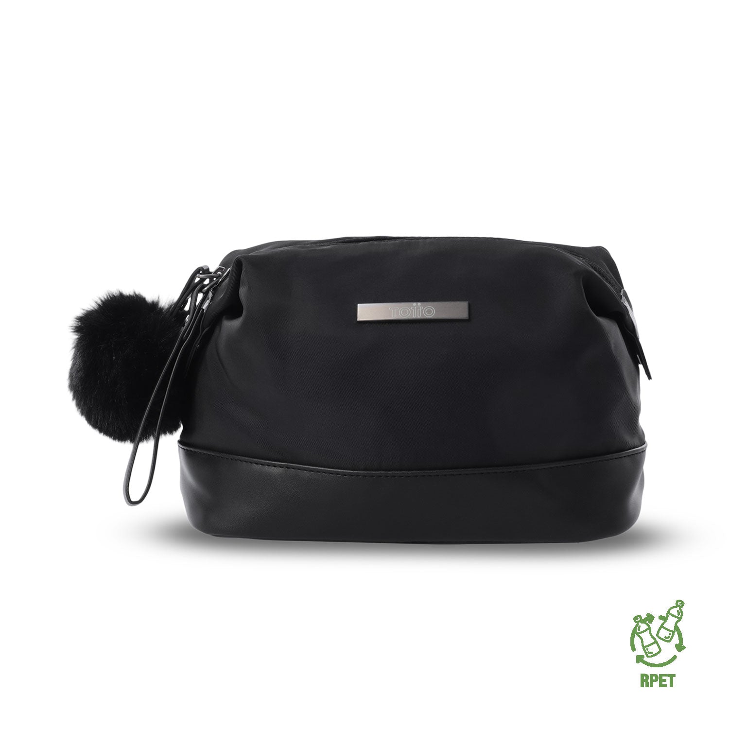 Cosmetiquera Multiuso Adelaide Grande Negro – Totto Panamá