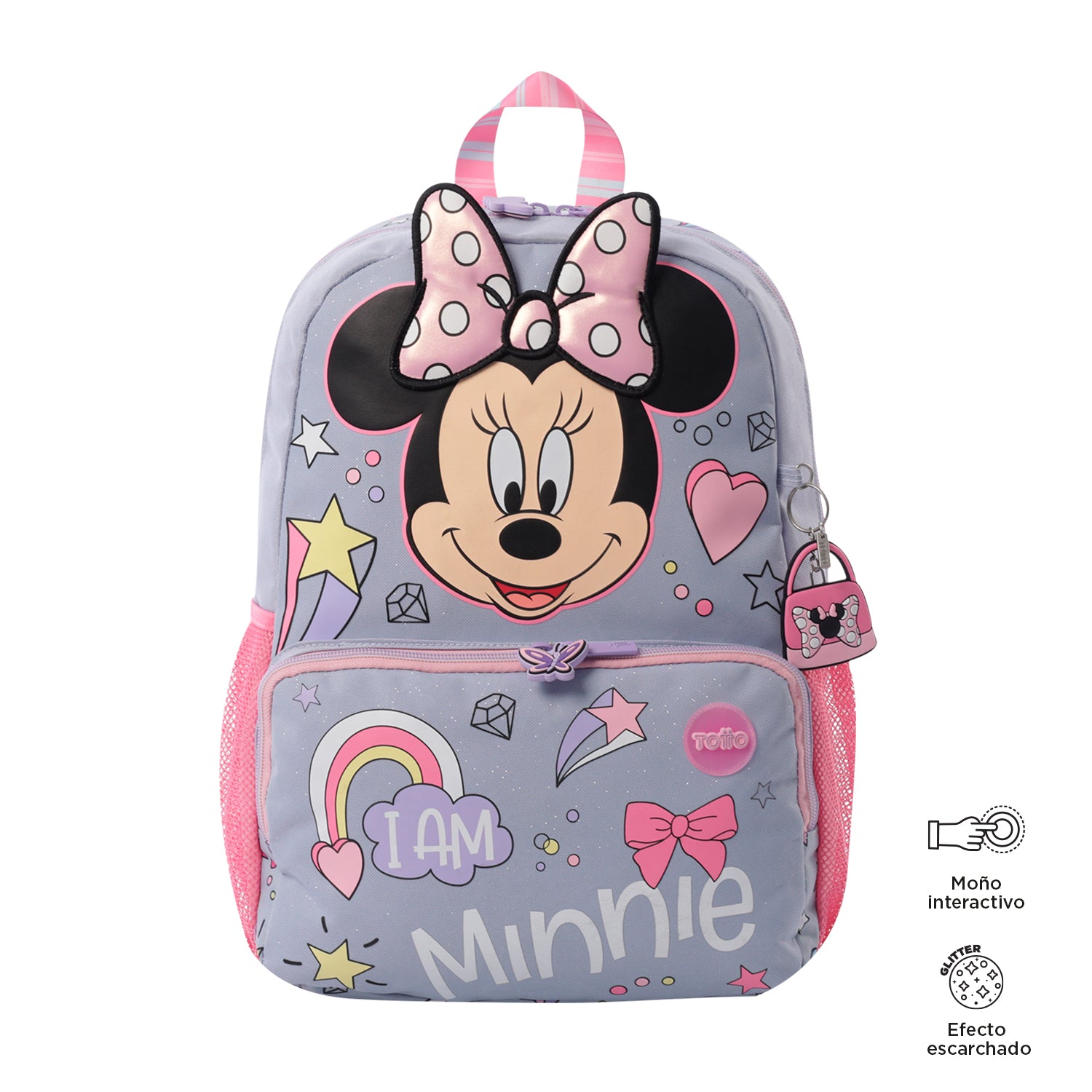 Morral para Niña Minnie M Gris