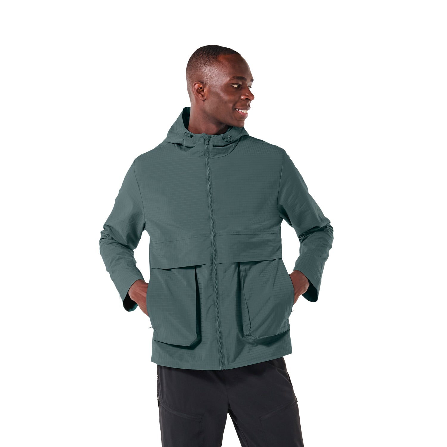 Chaqueta Rompevientos para Hombre Azulon S Verde