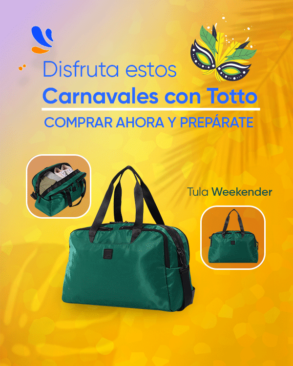 maletas, mochilas y bolsos - Totto Panamá